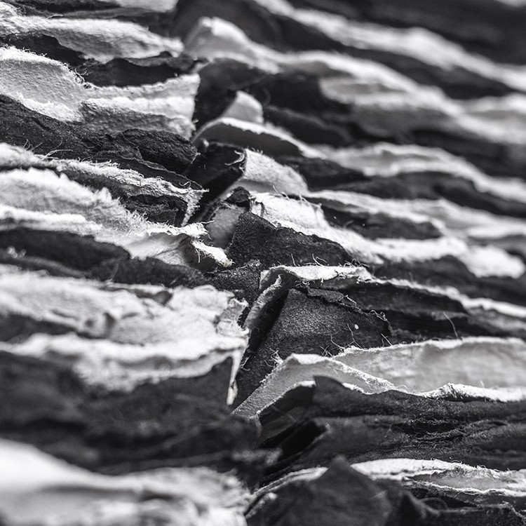 Abstract Black Handmade Paper 3d Texture Art Decor from China ...